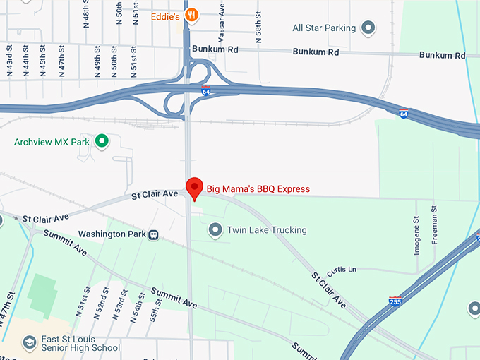 big mama's bbq express 10 map