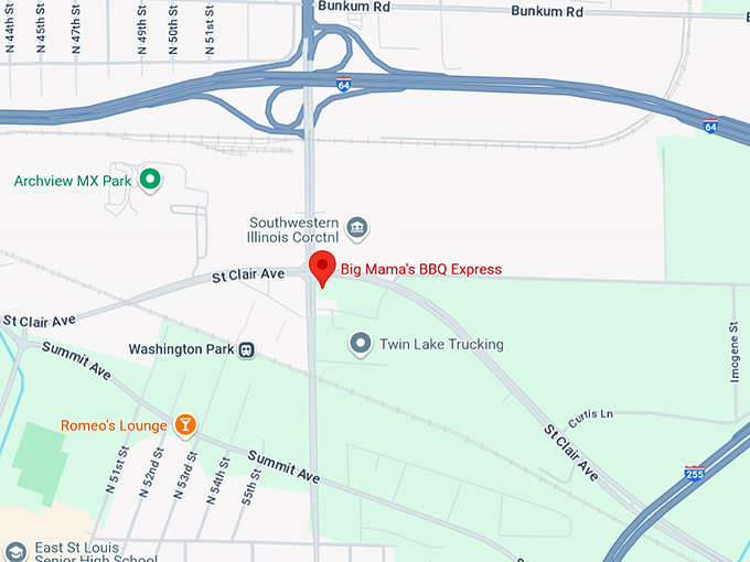 big mama's bbq express 10 map