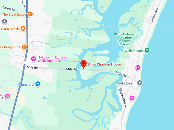 billy's chowder house map