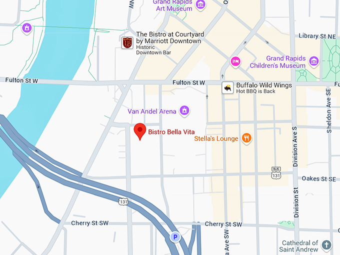 bistro bella vita 10 map