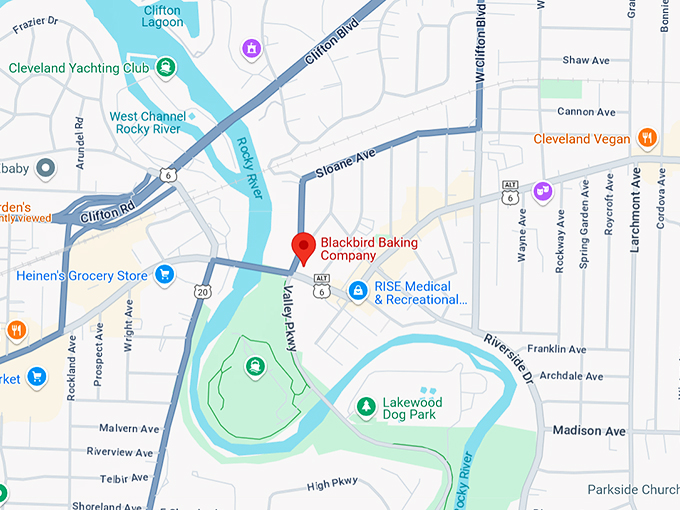 blackbird baking company 10 map