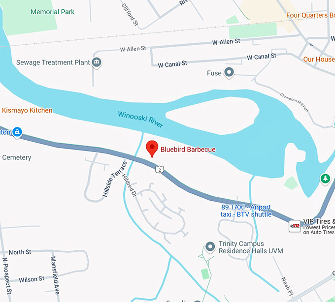 bluebird barbecue 10 map