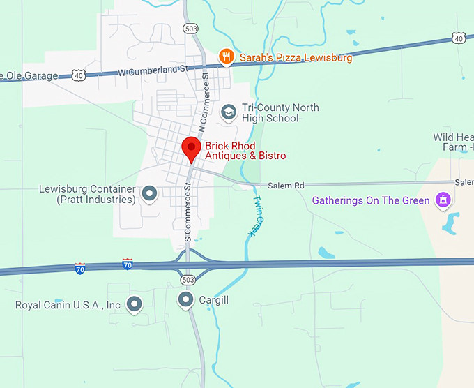 brick rhod antiques & bistro 10 map