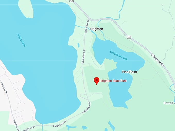 brighton state park map