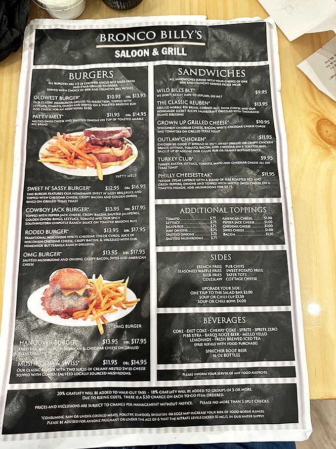 bronco billy's saloon 9