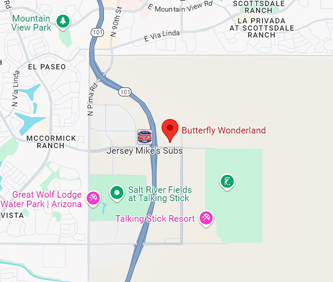 butterfly wonderland 10 map