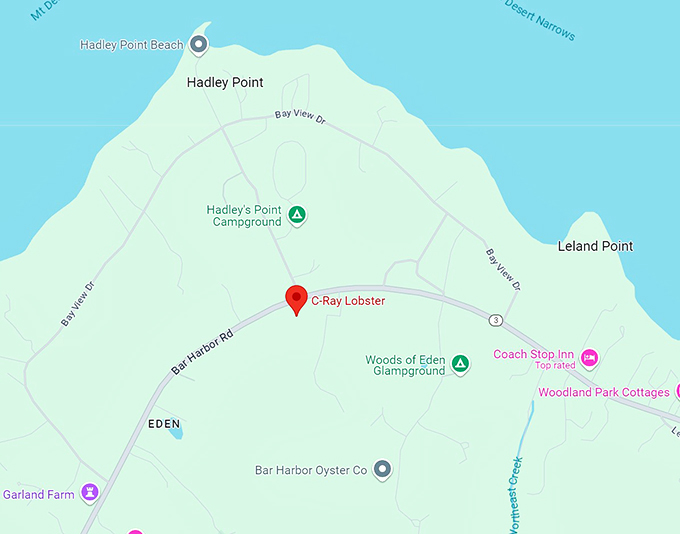 c ray lobster 10 map