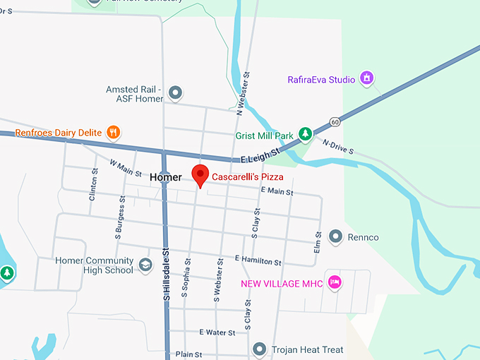 cascarelli's pizza 10 map