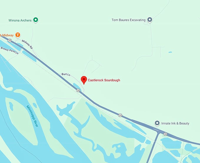 castlerock sourdough 10 map