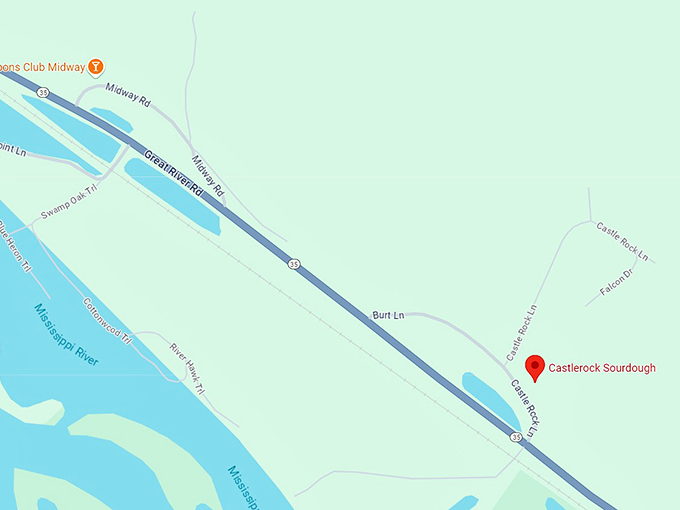 castlerock sourdough 10 map