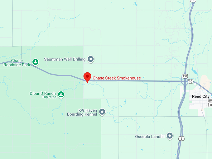 chase creek smokehouse 10 map