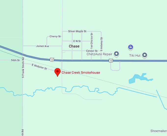 chase creek smokehouse 10 map