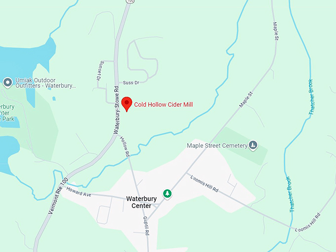 cold hollow cider mill 10 map