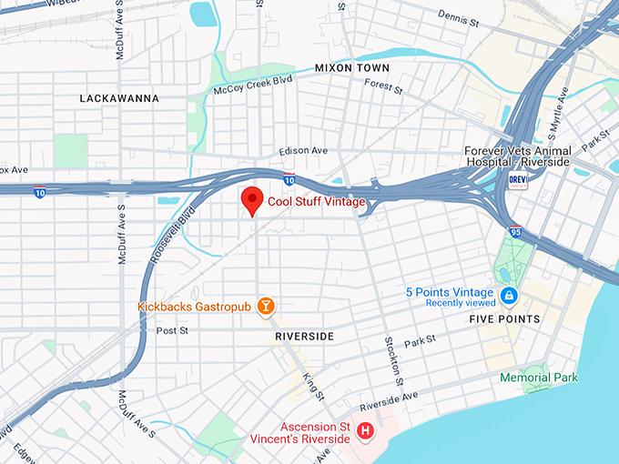 cool stuff vintage 10 map