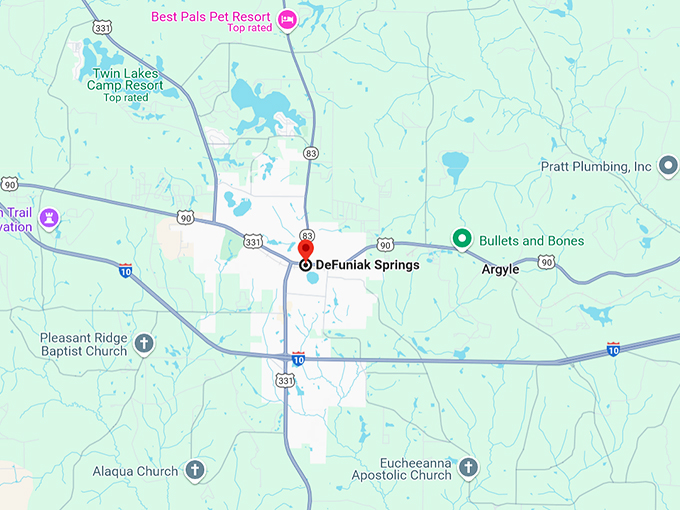 defuniak springs 10 map