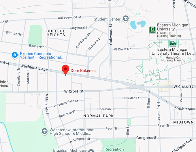 dom bakeries 10 map
