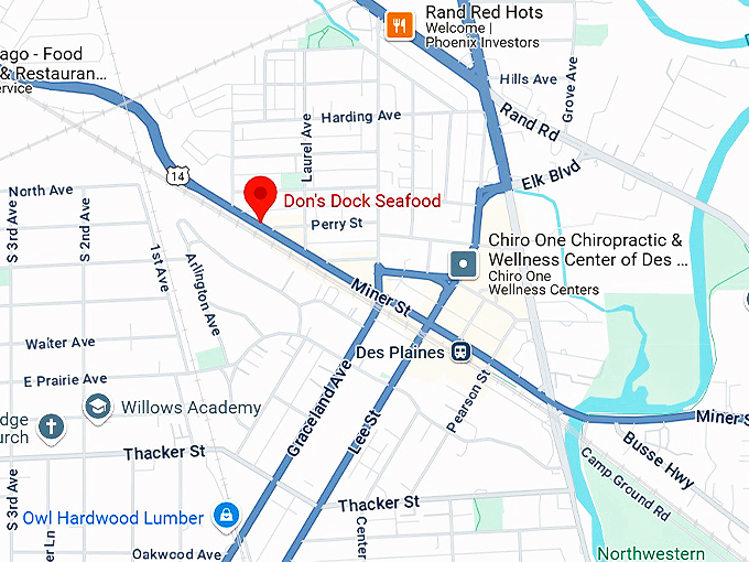 don&rsquo;s dock seafood map