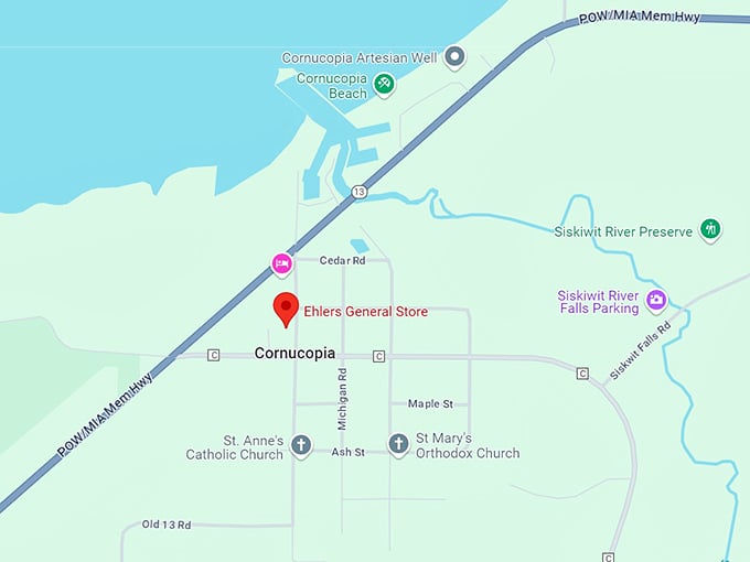 ehlers general store 10 map