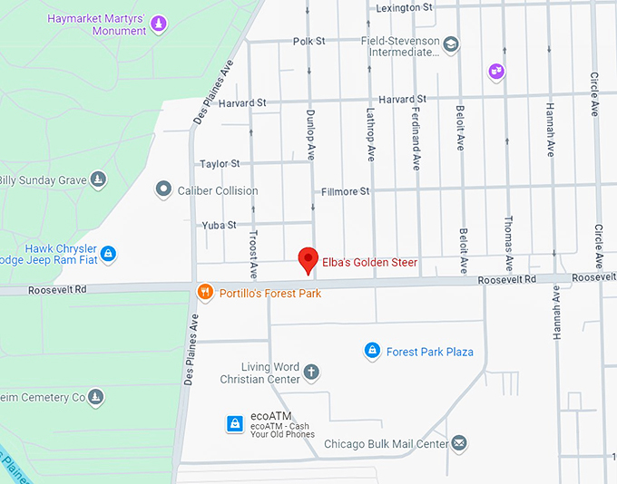 elba&rsquo;s golden steer 10 map