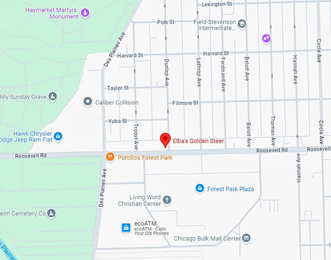 elba&rsquo;s golden steer 10 map