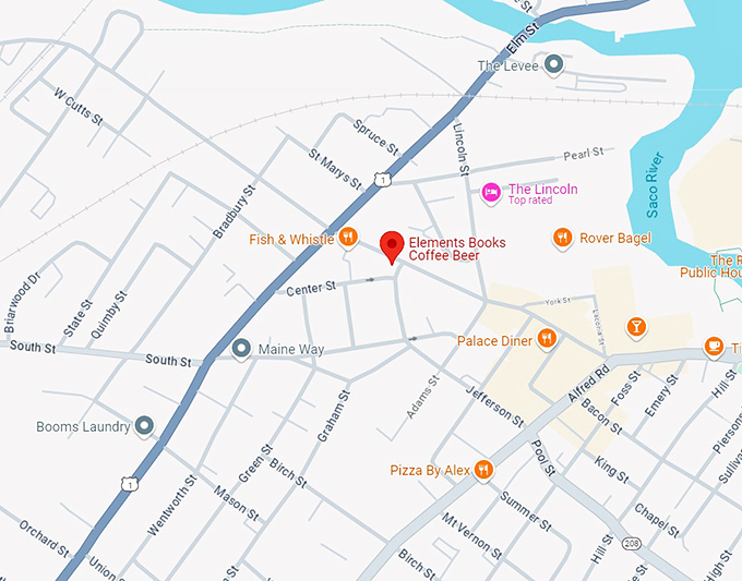 elements books coffee beer 10 map