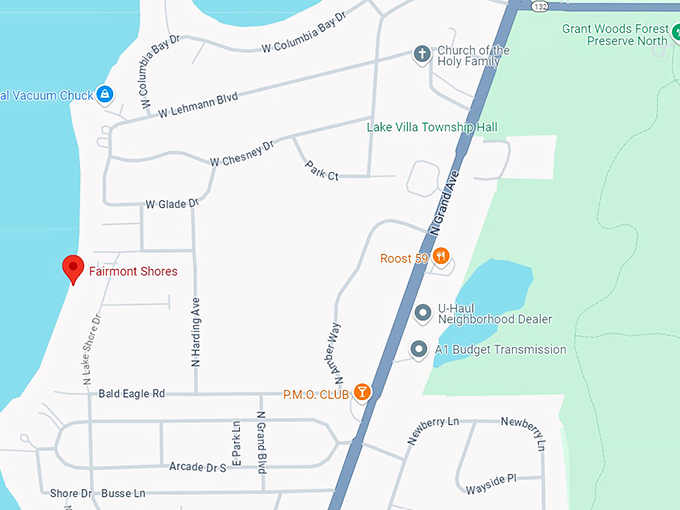 fairmont shores 10 map