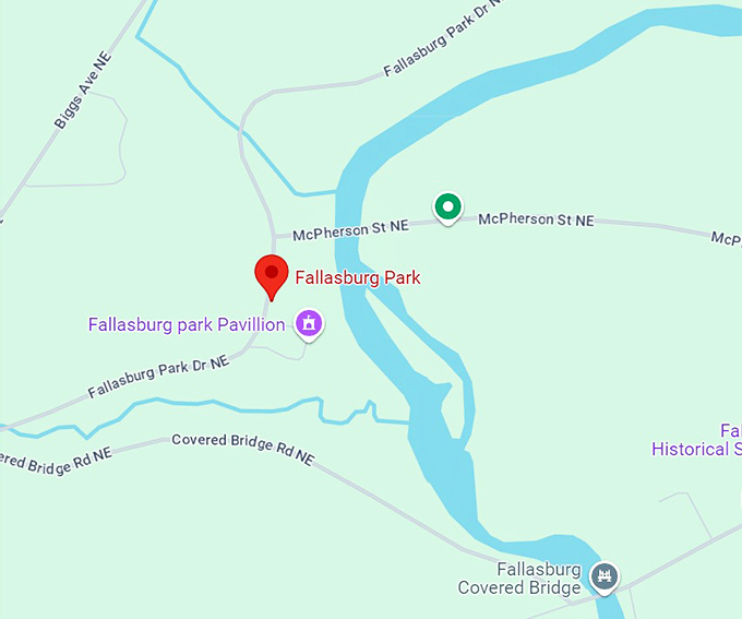 fallasburg park 10 map
