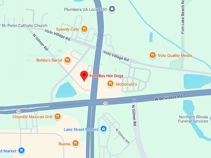 fratellos hot dogs 10 map