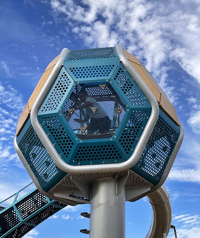 geometric playscape at signal butte park 3