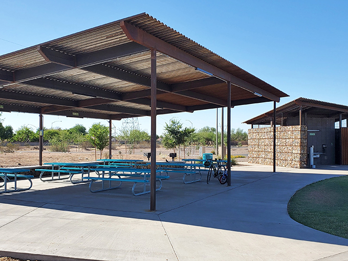 geometric playscape at signal butte park 7