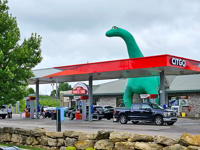 giant sinclair dinosaur at dino citgo 2 6