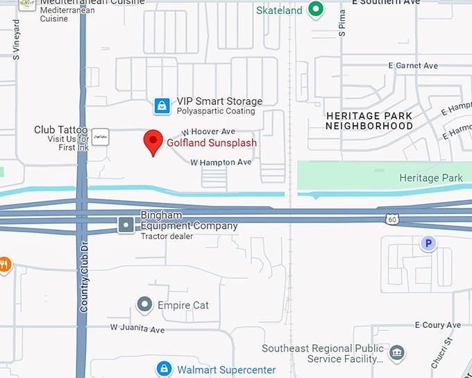 golfland sunsplash 10 map