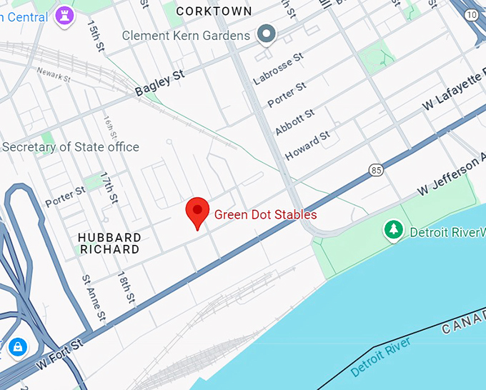 green dot stables 10 map