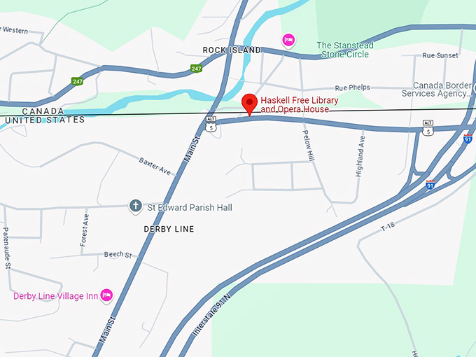 haskell free library and opera house 10 map