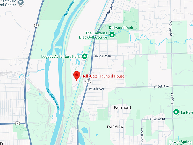 hellsgate haunted house 10 map