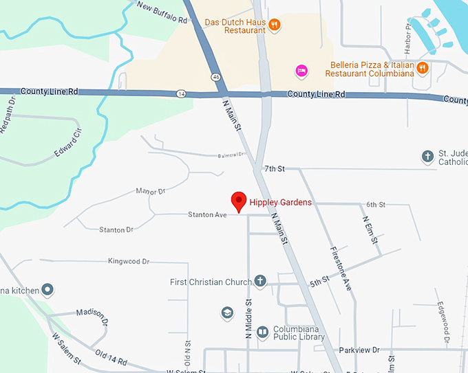 hippley gardens 10 map