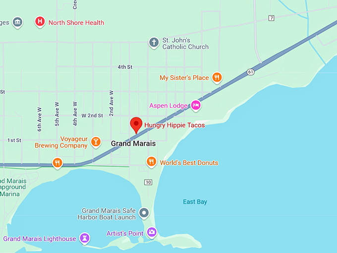 hungry hippie tacos 10 map