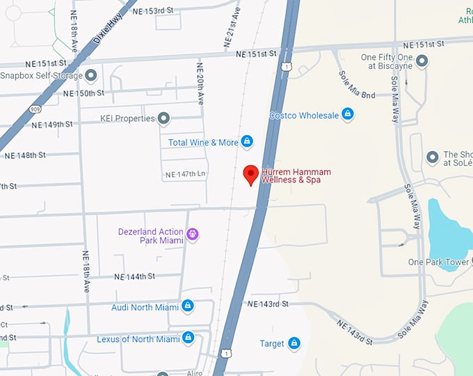 hurrem hammam wellness & spa 10 map