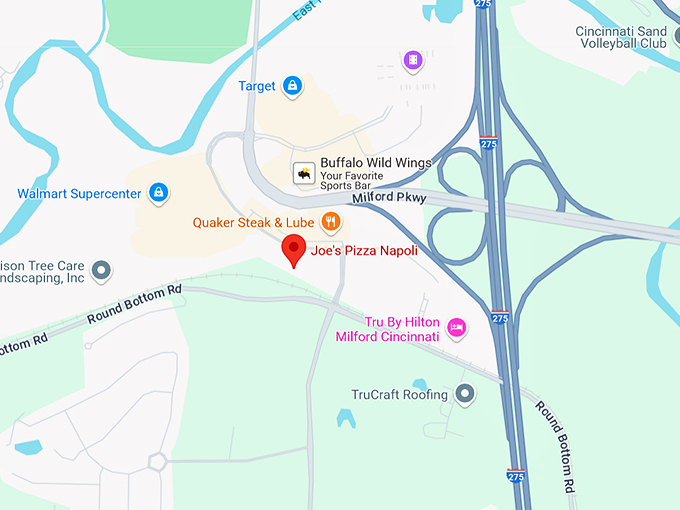 joe&rsquo;s pizza 10 map