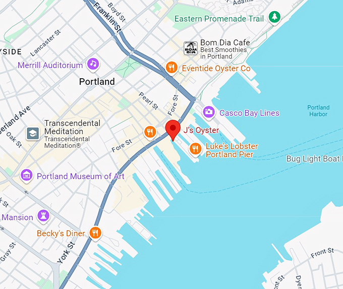 j&rsquo;s oyster 10 map