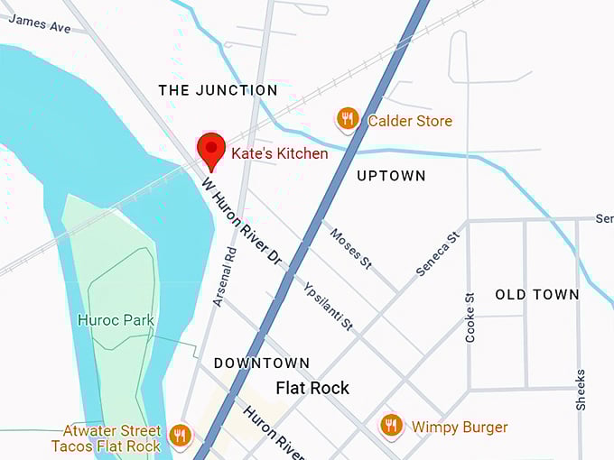 kate's kitchen 10 map