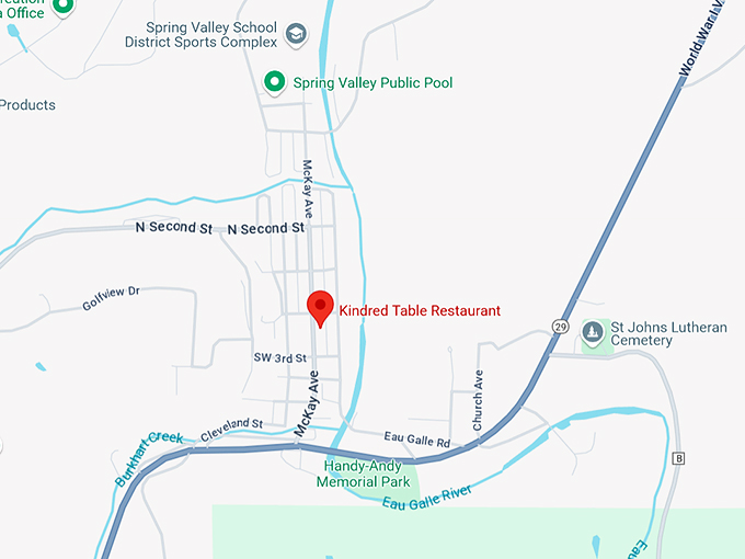 kindred table 10 map