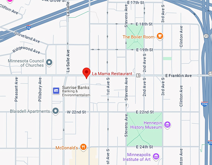 la mama restaurant 10 map