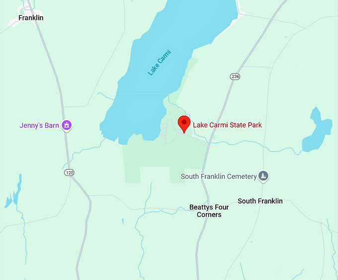 lake carmi state park 10 map
