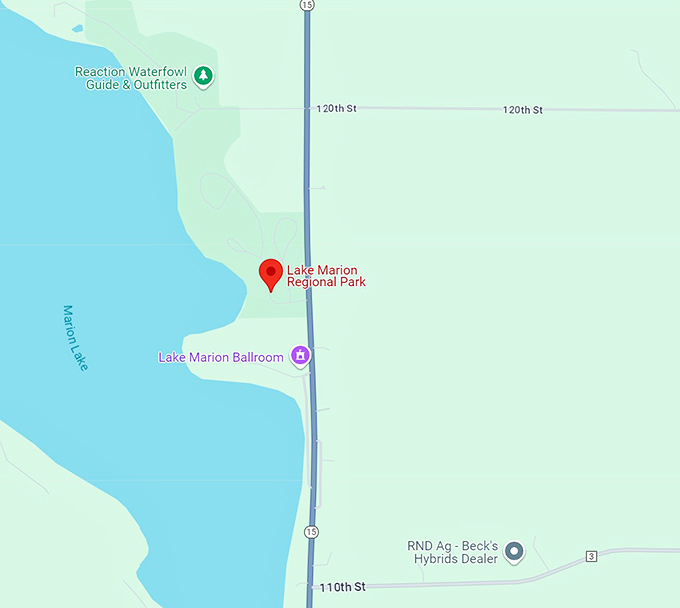 lake marion regional park 10 map