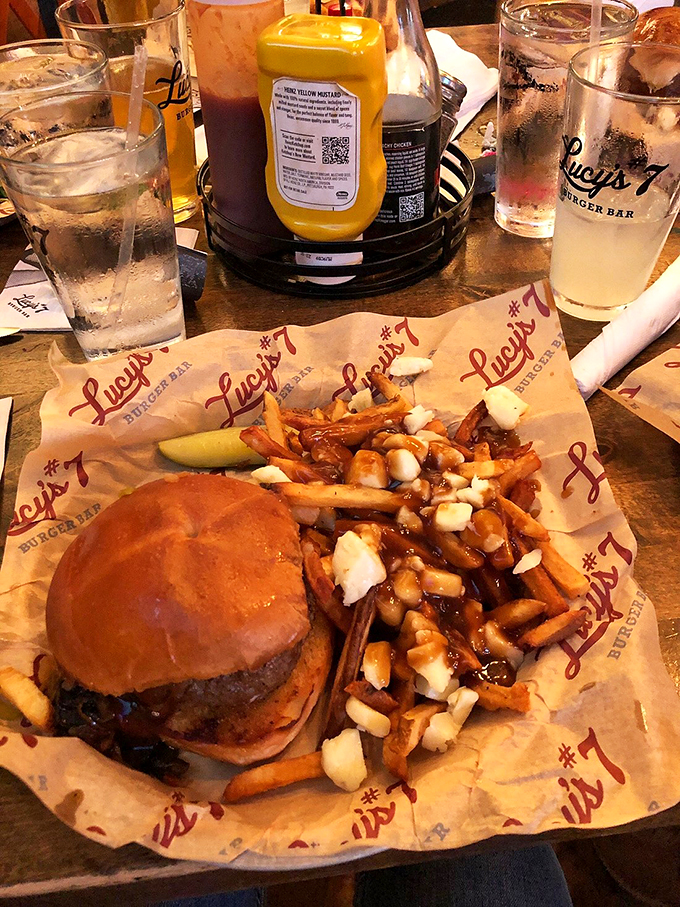 lucy's #7 burger bar 5