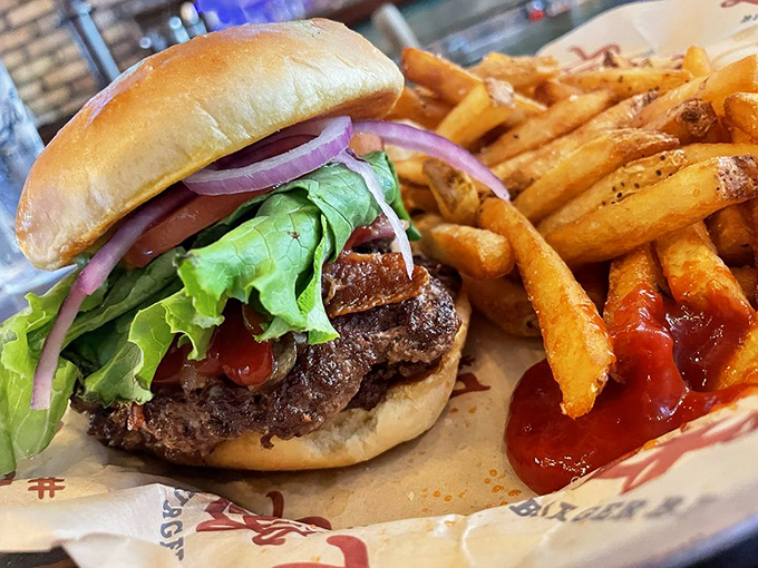 lucy's #7 burger bar 6