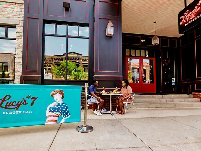 lucy's #7 burger bar 7