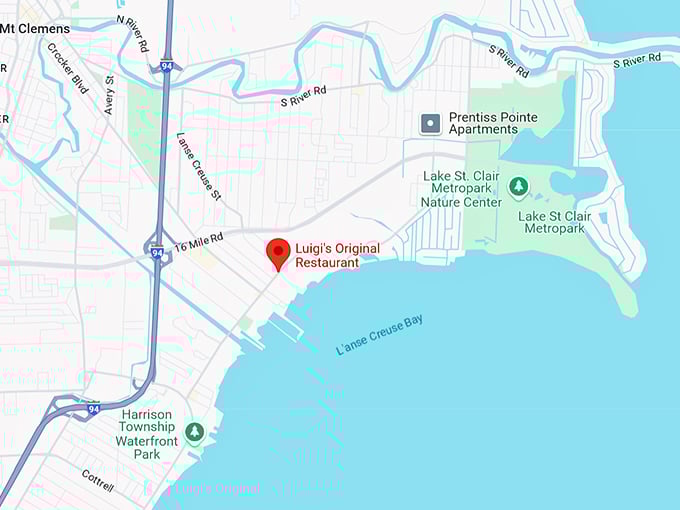 luigi's original restaurant 10 map