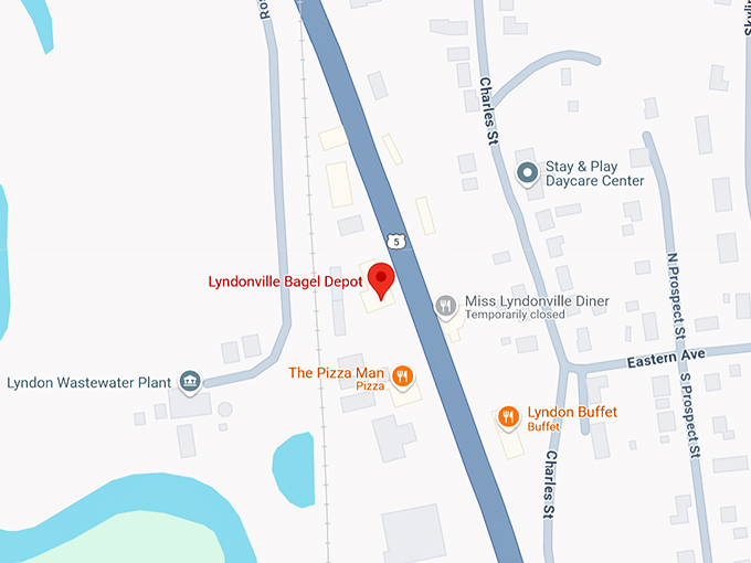 lyndonville bagel depot 10 map
